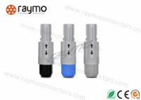 China PAG.M0.4GL Plastic Straight Plug Circular Push Pull Male Connector for sale