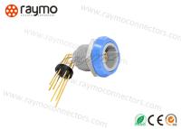 China Nut Fixing Circular Push Pull Connector Compact Size Lightweight PC Housing for sale