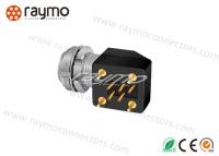 China Straight Solder Printed Circuit Connectors , Right Angle Pcb Connector RM-EXG 8 PIN for sale
