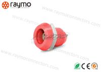 China Colorful Circular Connector Plug Fixed Receptacle 2-14 Pin IP50 Rating Light Weight for sale