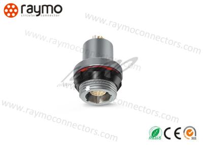 China Amc Waterproof Metal Connector, RM-C Series,FG8 7pins Panel Socket Circular Connectors for sale
