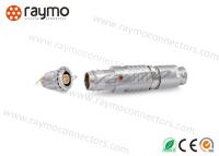 China Straight Circular Waterproof Connector Highly Compatible For Camera Device for sale