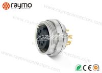 China Metal Plastic Coaxial Power Connector Compact Design Tested According Industry Standard for sale