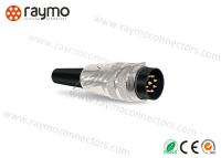 China Metal Plastic Coaxial Power Connector Compact Design Tested According Industry Standard for sale