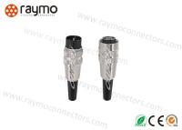 China 16mm Shell Threaded Electrical Connector, Signal Cable Connectors 2-12 Poles Contacts for sale