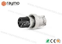 China Nickle Plated Brass Threaded Electrical Connector, Sensor Cable Connector For Factory Automotion for sale