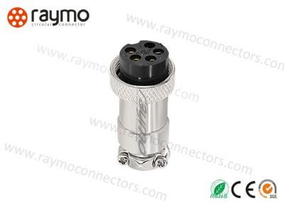 China Nickle Plated Brass Threaded Electrical Connector, Sensor Cable Connector For Factory Automotion for sale