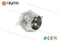 China 4 Pin Female Ideal Sensor Cable Connector High Dielectric Strength In Line Flex Body for sale