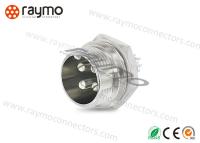 China 4 Pin Female Ideal Sensor Cable Connector High Dielectric Strength In Line Flex Body for sale