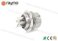 China 4 Pin Female Ideal Sensor Cable Connector High Dielectric Strength In Line Flex Body for sale