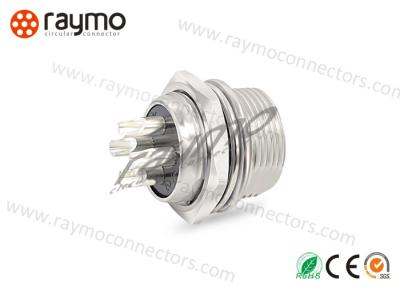 China 4 Pin Female Ideal Sensor Cable Connector High Dielectric Strength In Line Flex Body for sale