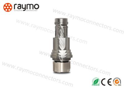 China Straight Plug Industrial Circular Connectors, Industry Standard Power Connector 0U 1U Shell Size for sale