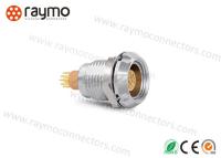 China Raymo B Series Miniature Circular Connectors Optimized Straight 2 Ways Thread Connection for sale