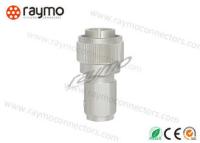 China Compact Screw Lock Connector, Circular Power Plug Mechanical And Color Coding for sale