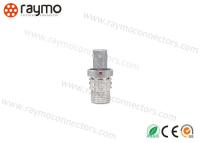 China Industrial Cable To Cable Connector Natural Chrome Plated Brass Shell Male Solder Contacts for sale