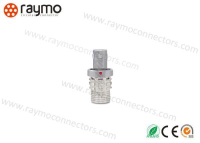 China Industrial Cable To Cable Connector Natural Chrome Plated Brass Shell Male Solder Contacts for sale
