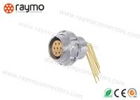 China Front Or Rear Mounting Sealed Electrical Connectors 2 To 32 Ways Elbow Signal for sale