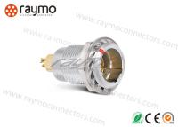 China Low Frequency Printed Circuit Connectors, Circular Push Pull Connector Interface for sale