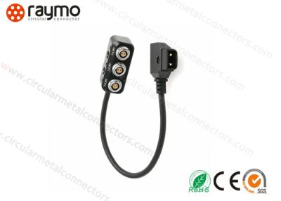 China D TAP To Lemo IP50 0B Circular Push Pull Connectors for sale