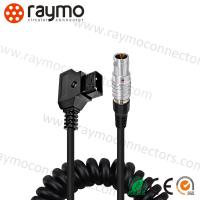 China FGG To D TAP Raymo Coil Cable circular power connector 3B for sale
