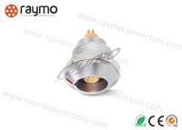China Fixed 14 pin IP68 Waterproof Circular Connectors Natural Chrome Housing for sale