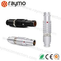 China 4 Pin Lemo Push Pull Connector FGG.1B.304.CLAD62Z IP50 Solder Termination for sale