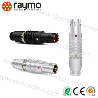 China 4 Pin Lemo Push Pull Connector FGG.1B.304.CLAD62Z IP50 Solder Termination for sale