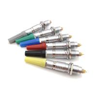 China IP50 Chrome Plated Push Pull Connector FGG.0B.302.CLAD52 For Camera for sale