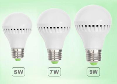 China Radar sensor 3W 5W 7W 9W 12W LED Plastic E27 Bulb Light with aluminum radiator dimmable CE for sale