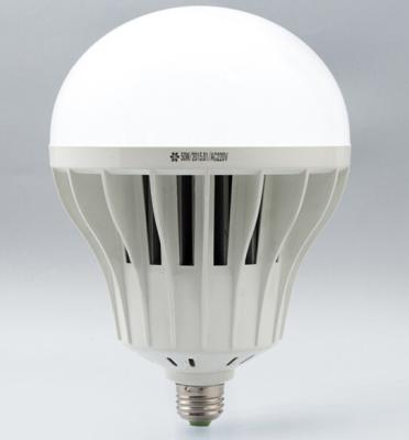 China 50W LED Bulb Plastic fixture high power dimmable CFL bulb lamps DC12V down light led for sale