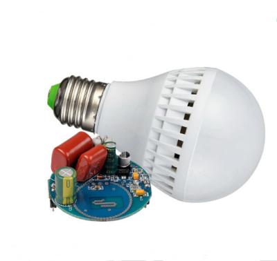 China Intelligent Led lights of Microwave led plastic bulbs radar sensor bulb spot light led emergency light led lamp for sale