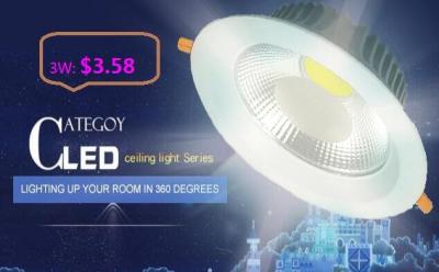 China High Power 8 Inch Recessed LED Down Light 198mm(hole) for sale