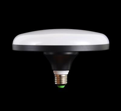 China Waterproof UFO LED bulb Flying Saucer Lamp white/black/golden/red/green fixture color for sale