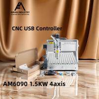 China Smart mini desktop 3040 mach3 4 axis 3d wood carving cnc router machine good service cnc aluminum engraving machine for sale