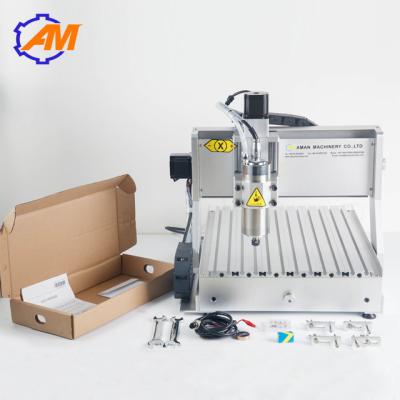 China On sale mini metal cnc engraving copper machine Small 4th axis 3040 cnc router machine with usb port for sale