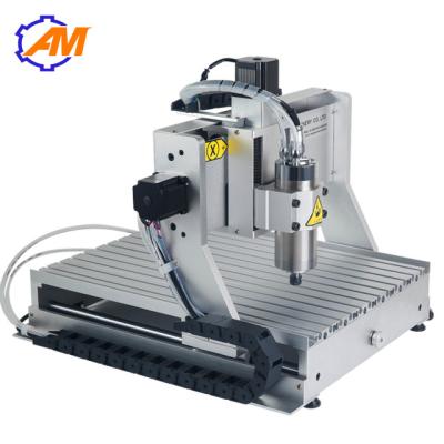 China Aluminum metal cnc engraving machine AMAN 3040 cnc drilling machine Use a good upper hand cnc router machines aman 3040 for sale