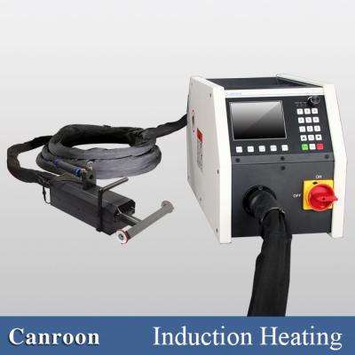 China PLC Controlled Fast Heating Portable Induction Heating Machine Water Cooling High Frequency  With All Modes for sale