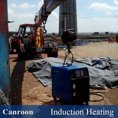 China 80Kw Air Cooled Induction Heat Treatment Machine For Weld Preheating for sale