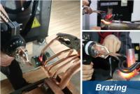 China IGBT Induction Heater Digital Induction Brazing Machine for Copper Pipe Welding for sale