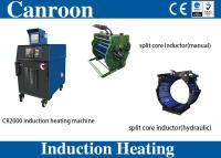 China Oil Gas Pipeline IGBT Induction Heating Equipment For Field Joint Anti-corrosion Coating with Split Core Inductor for sale