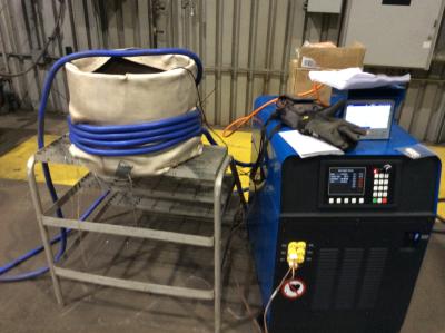 China Structural Steel Tube Preheating & Hardening Machine | 80Kw, 300°F Controlled Thermal Treatment for sale