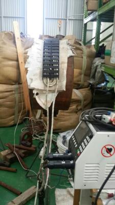 China Air Cooled Portable Induction Heating Machines For Pre-heating Pipe for sale