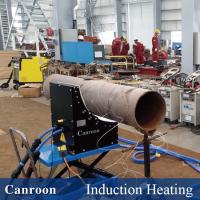 China 160kva 80kva Induction Heat Treatment Machine For Pipe Welding Preheat C Type Inductor for sale