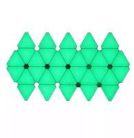 China Triangle RGBIC LED Wall Lights For Gaming Setup Bedroom Works Voice Controlled for sale