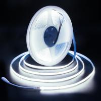 China 9.84ft 480leds/m 24v 6000K 10mm COB Led Light Strip Daylight White for indoor lighting decoration for sale