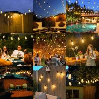 China LED Outdoor 100FT  52 Shatterproof ST38 Vintage Edison Patio Bulbs String Lights for sale