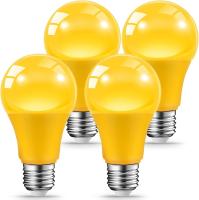 China Dimmable Amber LED Bulbs For Enclosed Fixtures With Long Life Span - E26 Base for sale