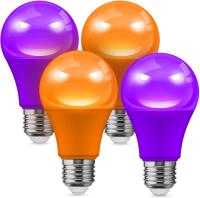 China 360 Degree Beam Angle E26 Base Amber Light Bulb For Enclosed Fixtures for sale