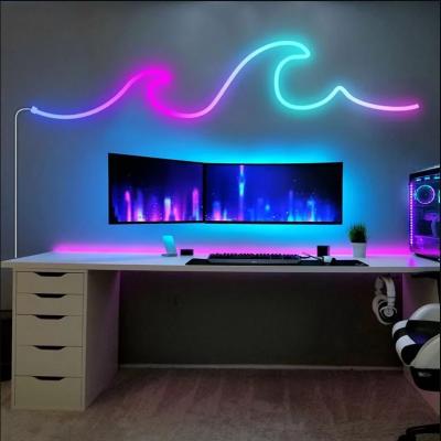 China App Controlled Waterproof RGBIC LED Lights With Music Sync Multiple Scene Modes for sale
