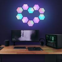China RGBIC 16.7 Million Smart Hexagon Light Adjustable Brightness 24V Voltage 25000 Hours Led Lifespan for sale